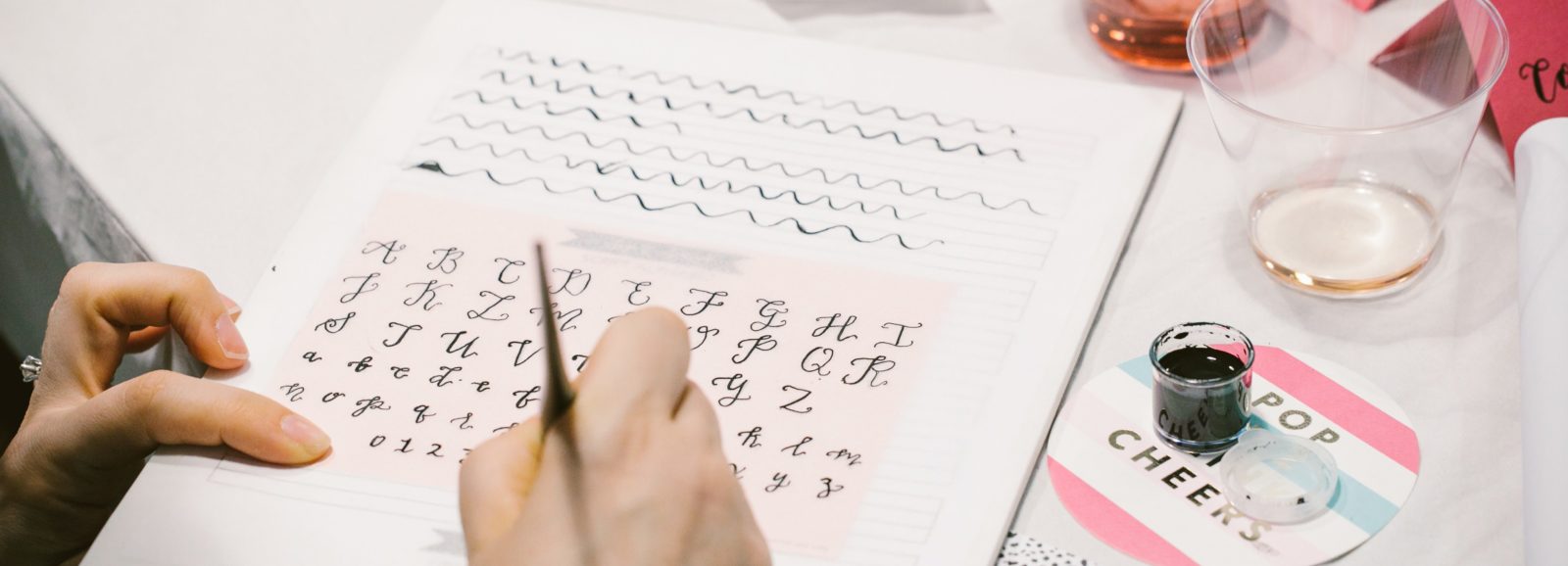 CLASS SERIES: Sip & Script Modern Calligraphy - CityLine DFW
